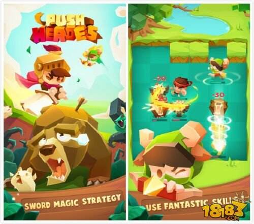 战棋游戏《推拉英雄》获App Store首页推荐_18183.com
