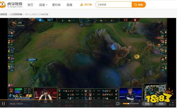 虎牙LCK：胖将军再次面对Faker SKT将迎战GRF_18183.com