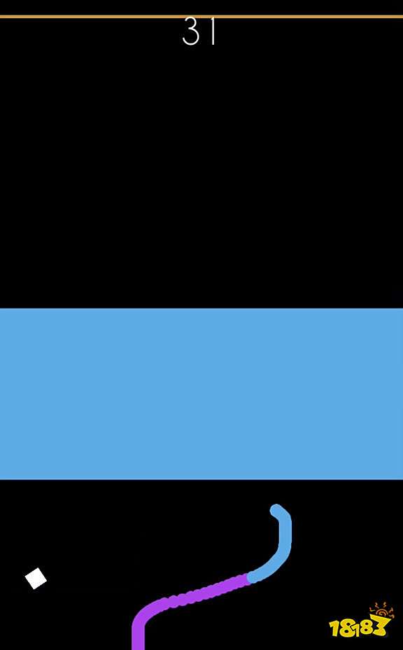 动作游戏《Snake VS. Colors》以蛇的姿态闪避障碍物来前进吧_18183.com