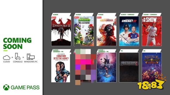 XGP四月新增阵容公布：《美职棒22》《任意迷途》等_18183.com