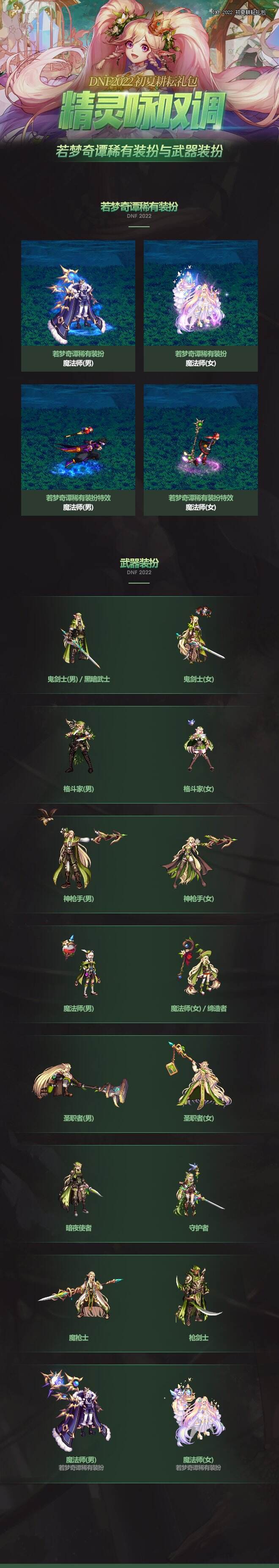 dnf2022五一套长什么样 2022五一套时装外观一览_18183地下城与勇士专区