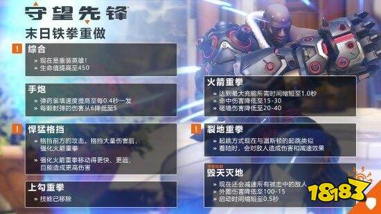 改了但还没全改 《OW2》部分英雄新造型不会加入测试版_18183.com
