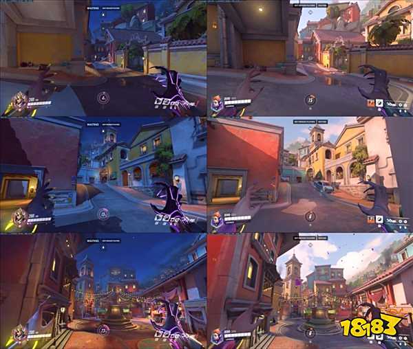 《守望先锋》与《OW2》地图对比截图 细节更为出众_18183.com