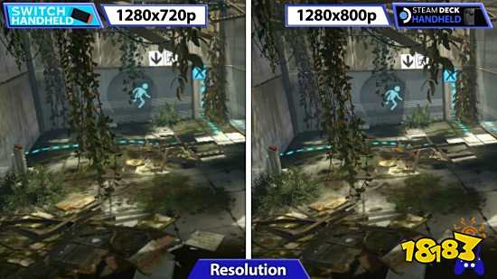 《传送门合集》NS版对比Steam Deck：运行堪称完美_18183.com