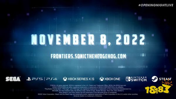 2022科隆展：《索尼克未知边境》11月8日发售 新预告放出_18183专区