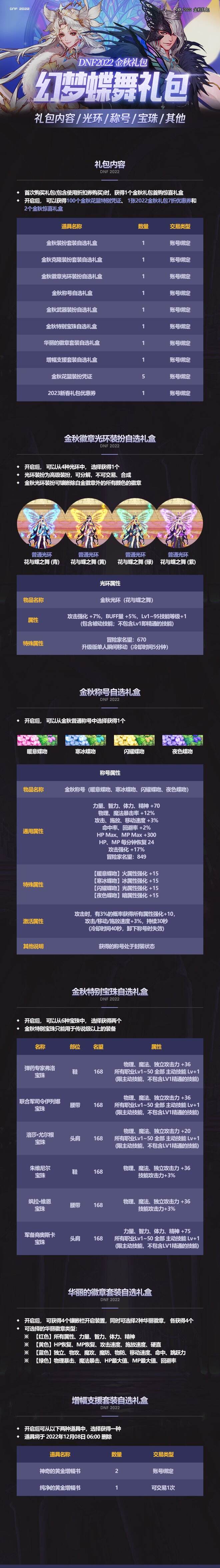 dnf2022金秋礼包什么时候上线 2022dnf金秋礼包上线时间介绍_18183地下城与勇士专区