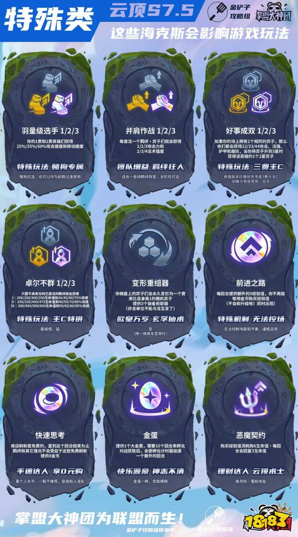 云顶之弈S7.5海克斯有哪些 S7.5海克斯介绍_18183云顶之弈专区