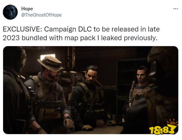 传闻：《使命召唤19》战役DLC 2023年发售_18183.com