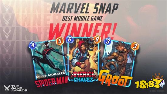 《漫威：瞬戰超能》榮獲TGA 2022年度最佳手遊_18183游戏网专区