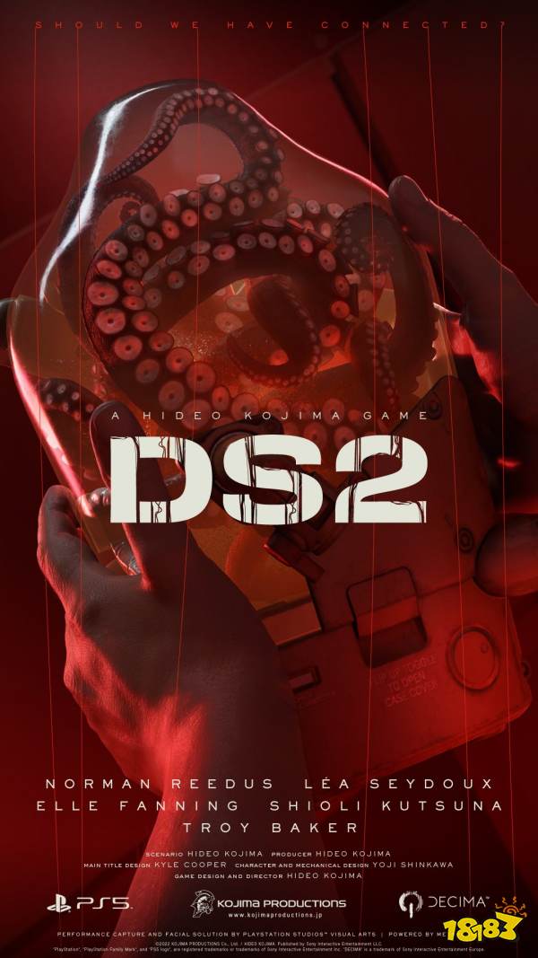 《死亡搁浅2》新视觉宣传海报 变异布里吉婴长满触手_18183.com