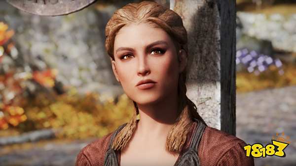 《上古卷轴5》NPC美颜Mod发布 女性NPC更加美丽了_18183.com