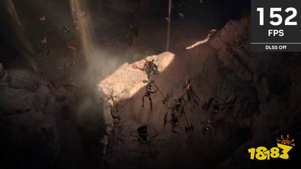 英伟达发布《暗黑4》新预告 DLSS3开启后帧数大涨_18183.com