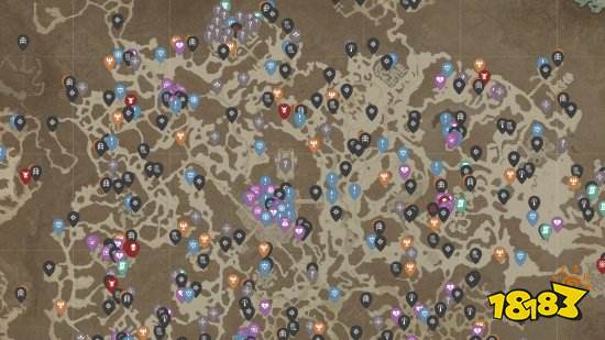 IGN《暗黑4》互动地图上线：支持图标过滤、进度更新_18183.com