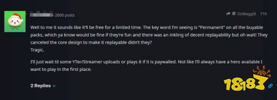 《守望2》新付费PVE让玩家不爽：你还有脸要钱呢?_18183.com