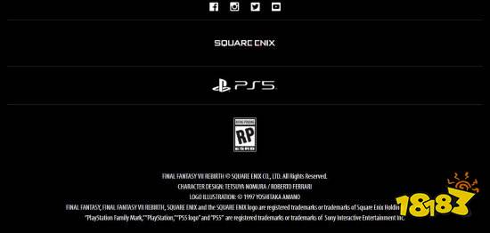 PS5独占!《最终幻想7：重生》确定不会登陆PS4_18183.com