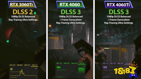《赛博朋克2077》RTX4060显卡测试：DLSS 3提升明显_18183.com