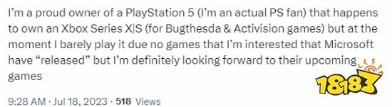 调查显示：近半PS玩家同时拥有Xbox或PC_18183专区
