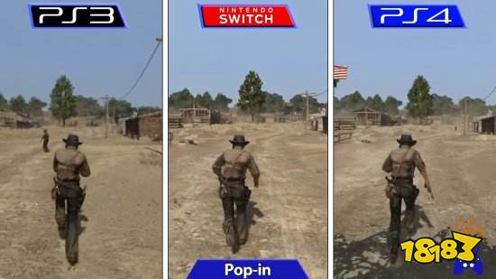 数毛社《荒野大镖客》画质对比：NS vs PS3 vs PS4_18183.com