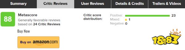 《装甲核心 6》M站媒体评分正式解禁 24家媒体均分88_18183装甲核心6专区