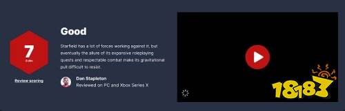 《星空》IGN评分7分：缺点很多，但仍十分精彩_18183专区