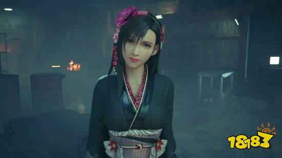 《FF7RE》发布和服蒂法设定图：异国情调魅力无穷_18183.com