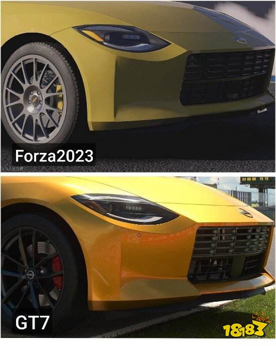 《极限竞速8》vs《GT7》画面对比：后者质感更好_18183.com