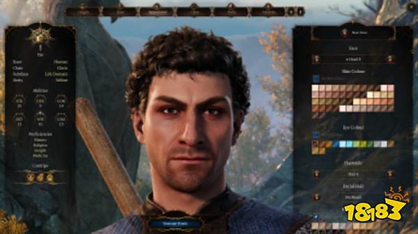 博德之门3人类男性面部美化MOD_18183博德之门3专区