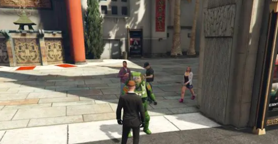 gta5如何跟路人npc互动_18183.com