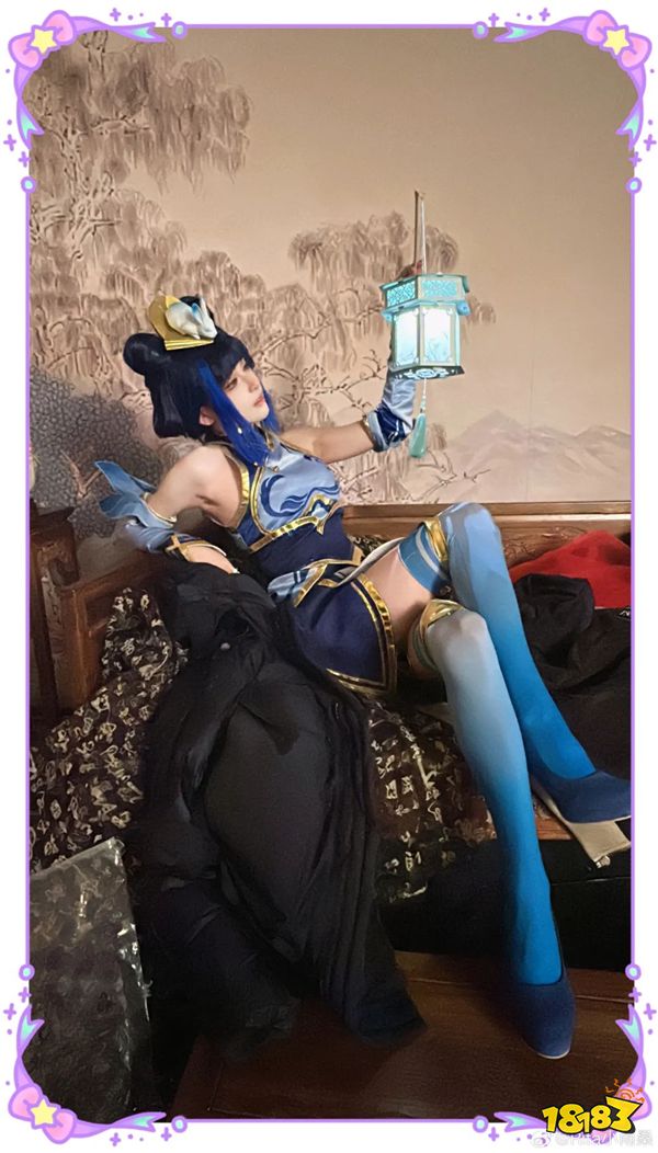 【LOL老婆】Rita又出神级cos青花瓷拉克丝！称cos塔姆也不是不行？_18183抖音专区