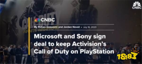 签约十年！《使命召唤》系列游戏未来十年仍登陆PS_18183.com