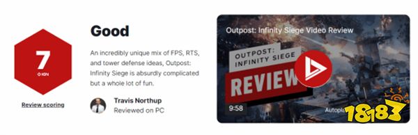 国产FPS《重装前哨》IGN7分：玩法有趣 剧情糟糕_18183.com