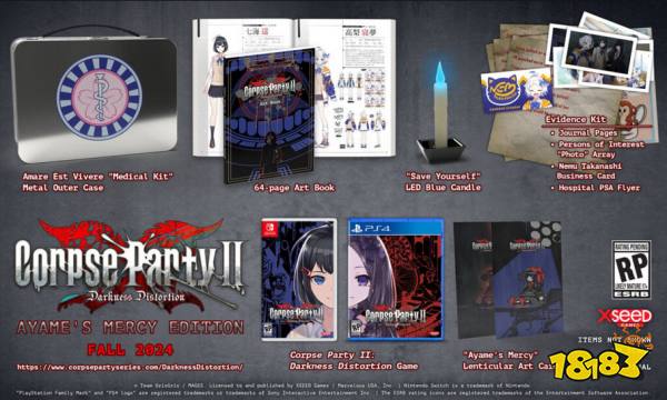 胆小慎入！！《尸体派对2：黑暗扭曲》2024年秋季登陆PS4、NS和PC_18183.com