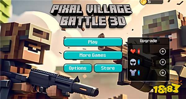 像素村庄之战3D怎么在线玩 像素村庄之战3D网页版在线玩方法介绍_18183传奇频道