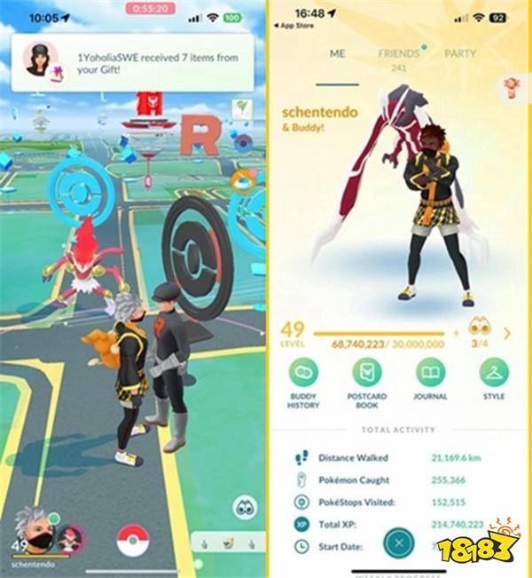 《宝可梦GO》也被ZZZQ？游戏更新后玩家角色由白变黑！游戏毒瘤SBI！_18183.com