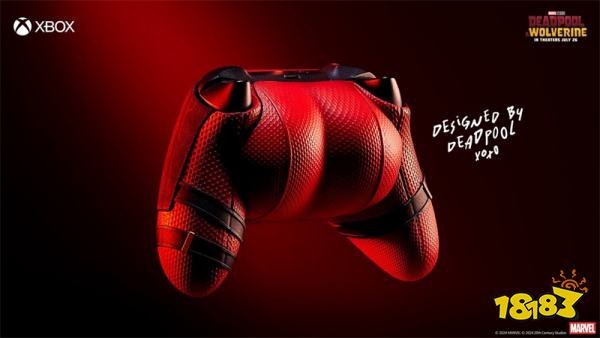 翘屁嫩男！Xbox推出《死侍》联名手柄：解释下为什么背面是个屁屁？_18183.com