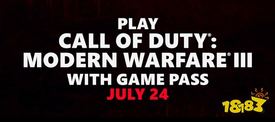 所有模式直接爽完！《使命召唤20：现代战争3》官宣加入XGP！_18183.com