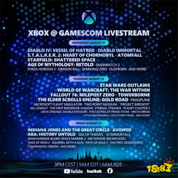 中国游戏军团齐聚德国Xbox科隆，史上最大规模‘玩’转国际舞台！_18183.com