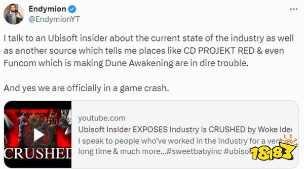 波兰蠢驴你糊涂呀，网传CDPR已陷入困境：追求ZZZQ，高管离职_18183.com